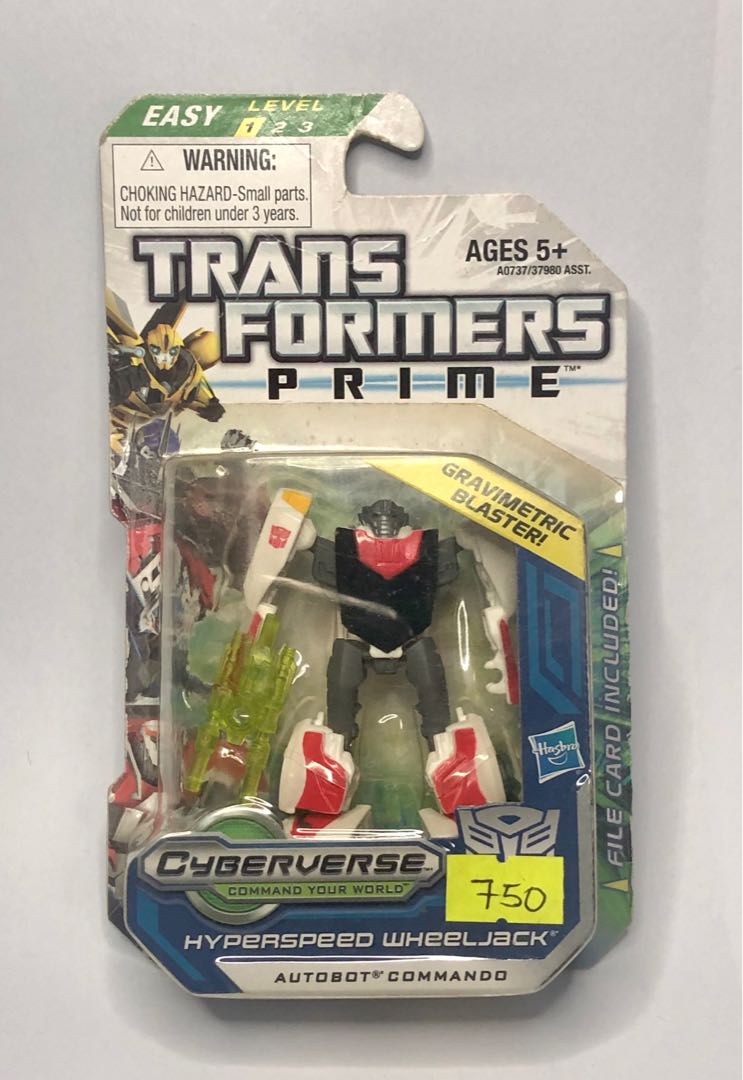 Transformers Prime Cyberverse Hyperspeed Wheeljack, Hobbies & Toys ...
