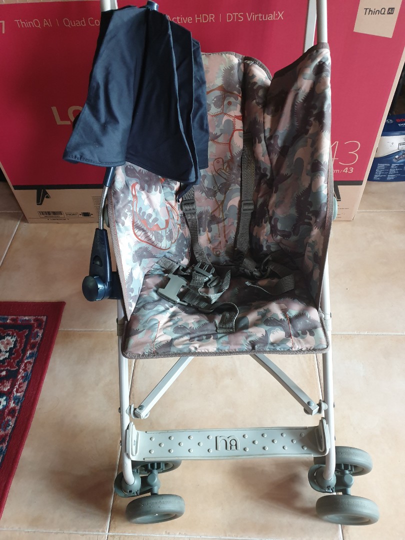 Used Mothercare Day Stroller, IKEA wooden rocking horse & Ikea kids ...