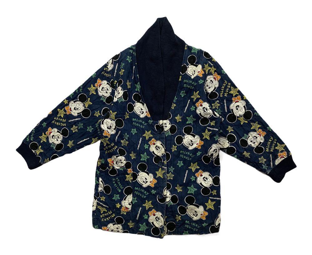 Vintage Disney Mickey Mouse Fullprint Button Up Jacket, Men's Fashion ...
