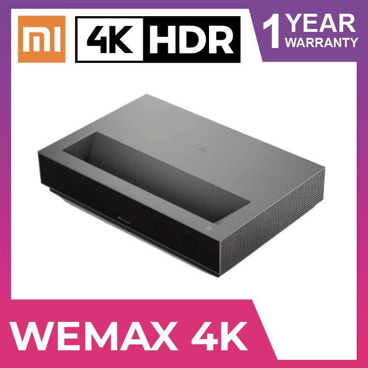 wemax 4k projector display sets , Electronics, Audio on Carousell