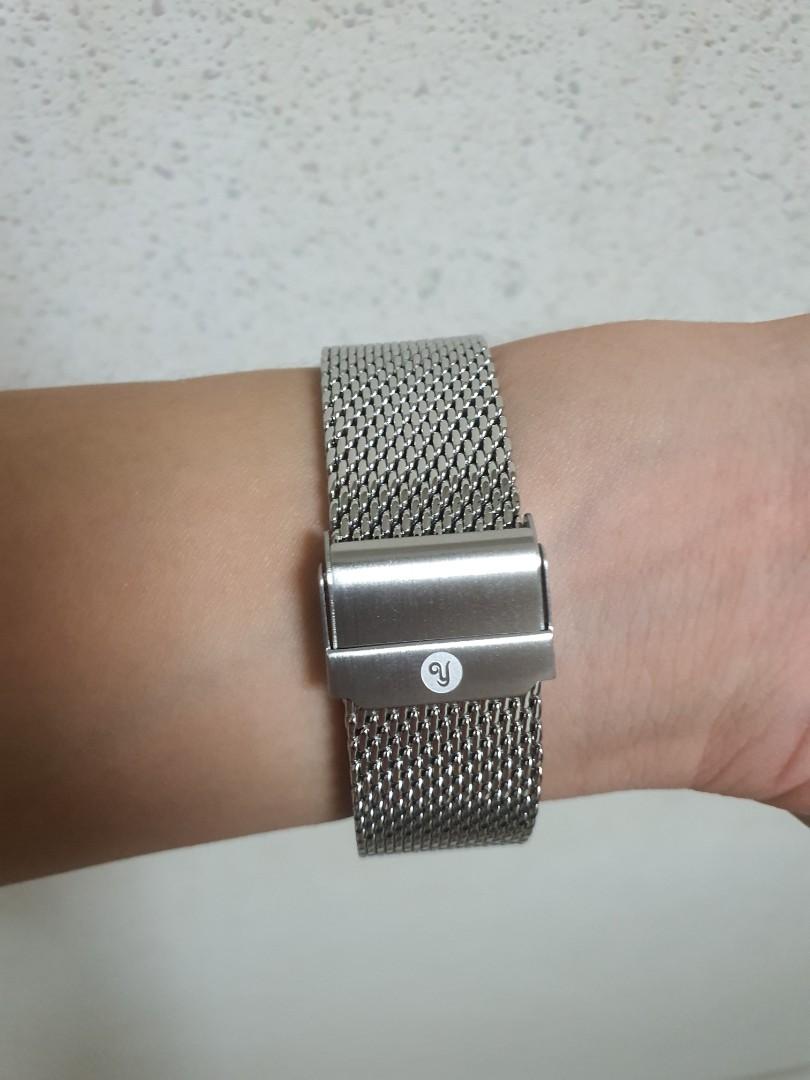 Yema Rallygraf (Rallygraph) Panda Chronograph in Steel Mesh Bracelet ...