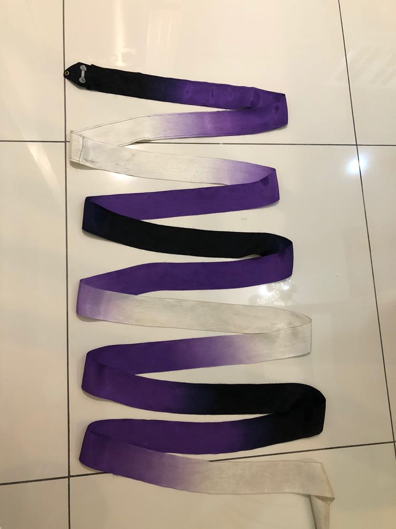 100% Authentic Sasaki Ribbon for Rhythmic Gymnastics (5 meter), Sports ...