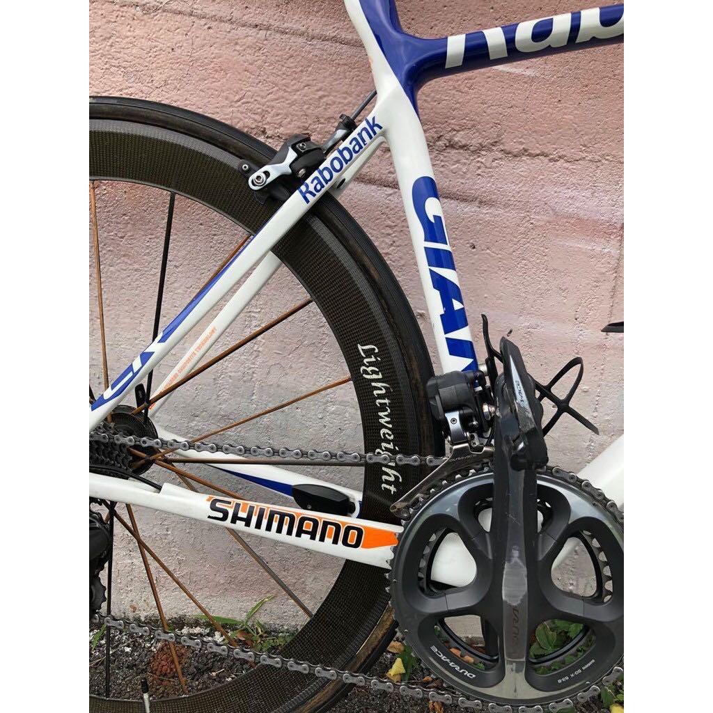 2012 Giant TCR SL Rabobank ISP, 體育器材, 自行車及配件, 單車在旋轉拍賣