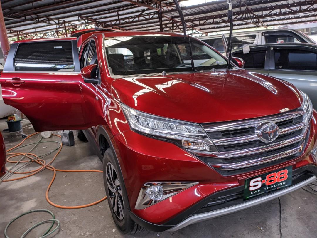2020 Toyota rush 1.5 E dark red mica metallic Manual, Cars for Sale ...
