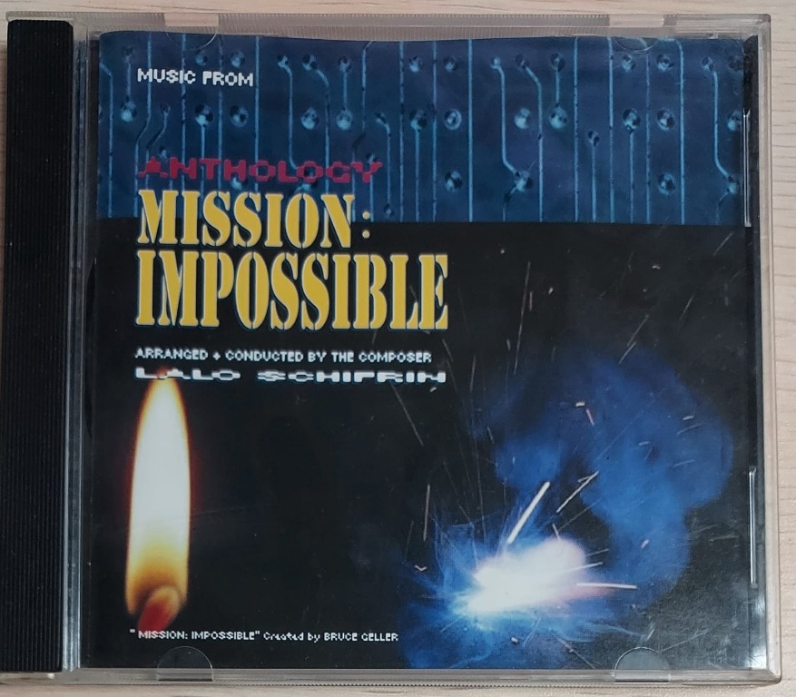 [包郵] CD MISSION IMPOSSIBLE 1994 舊版 Music From The Original Television ...
