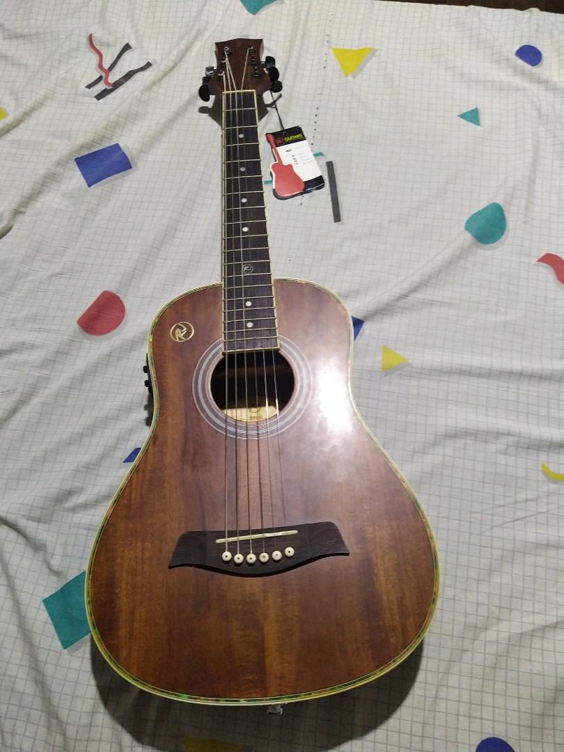 Acoustic guitar Baby RJ, Hobbies & Toys, Music & Media, Musical ...