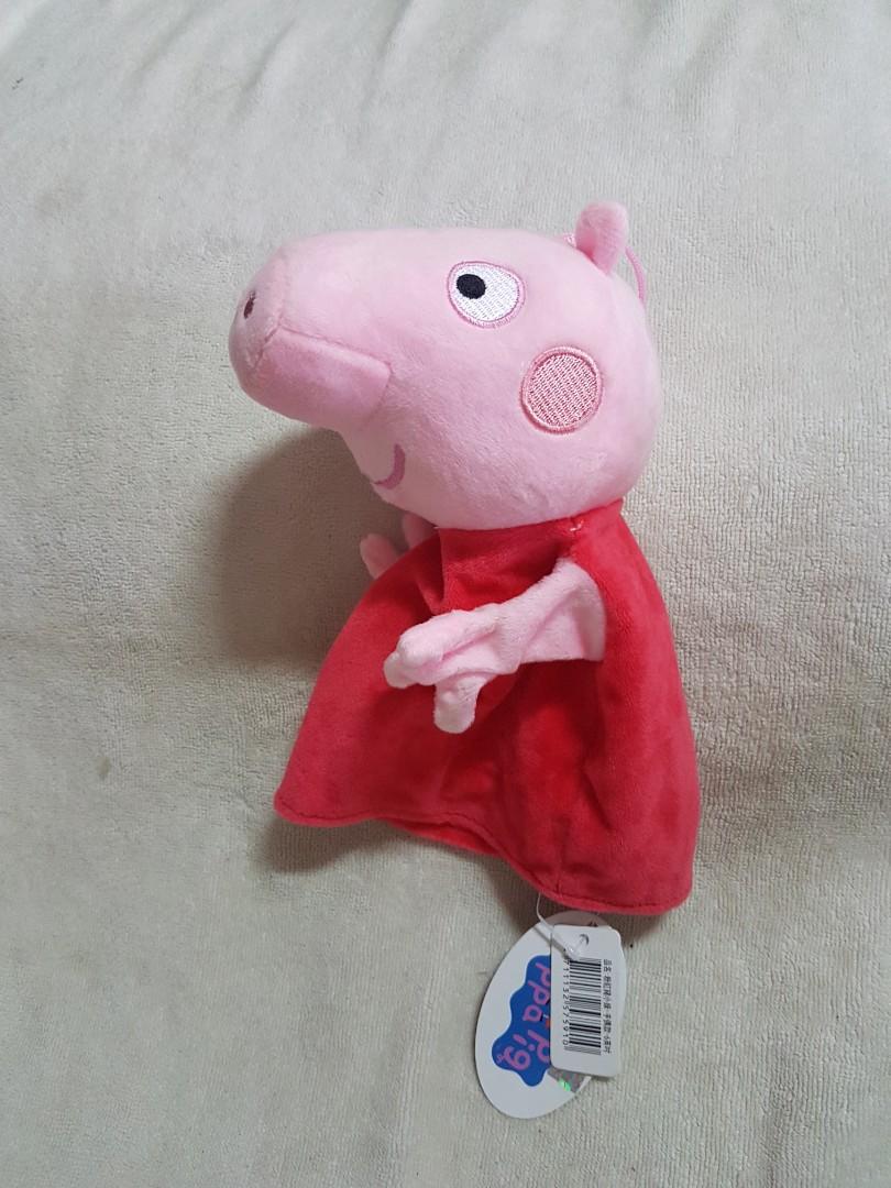 Authentic Peppa Pig - Peppa Plush Soft Toy Hand Puppet, Hobbies & Toys ...