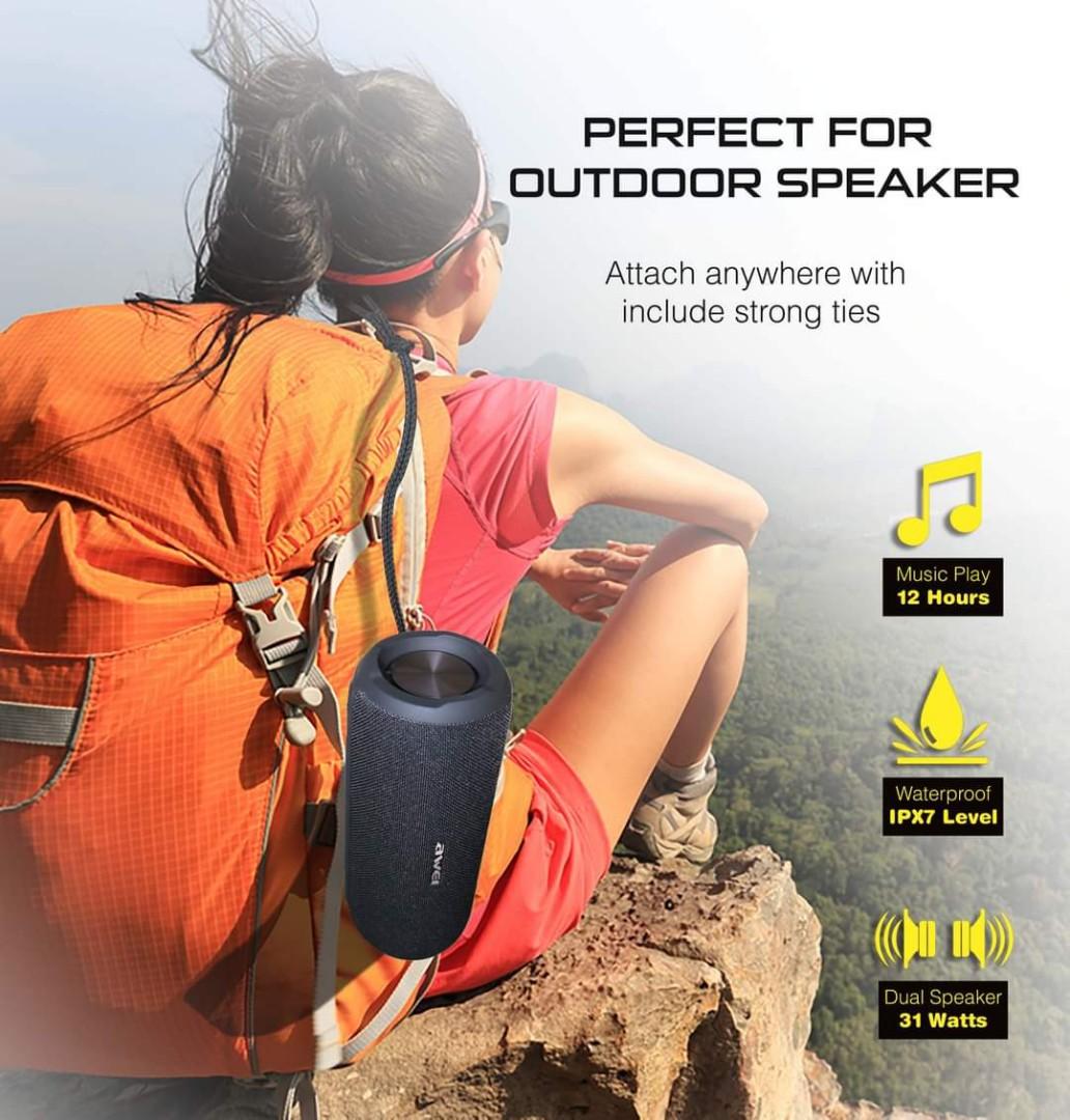 AWEI Y669 speaker, Audio, Soundbars, Speakers & Amplifiers on Carousell