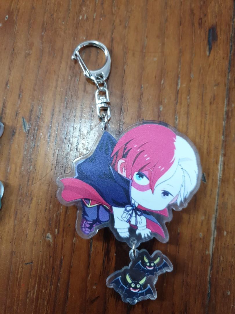 Bakugo Katsuki Todoroki Shoto Keychain My Hero Academia Boku no Hero ...