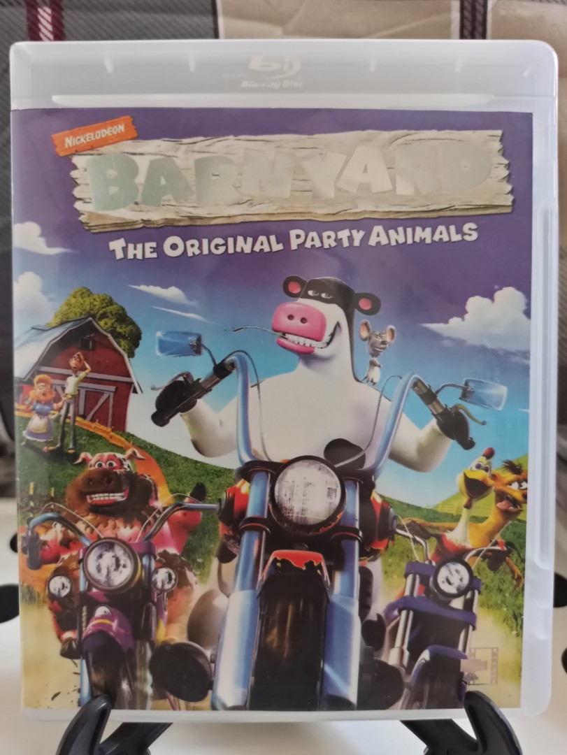 Blu-ray BARNYARD The Original Party Animals language have English ...