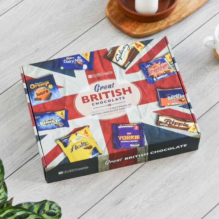 BritTreats British Candy – UK Chocolate Selection Boxes – 33 Multi-Pack ...