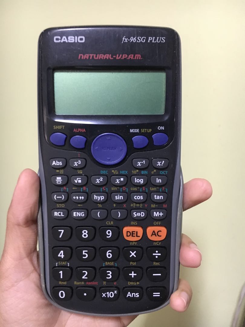 Calculator Casio fx-96SG PLUS, Mobile Phones & Gadgets, Mobile Phones ...