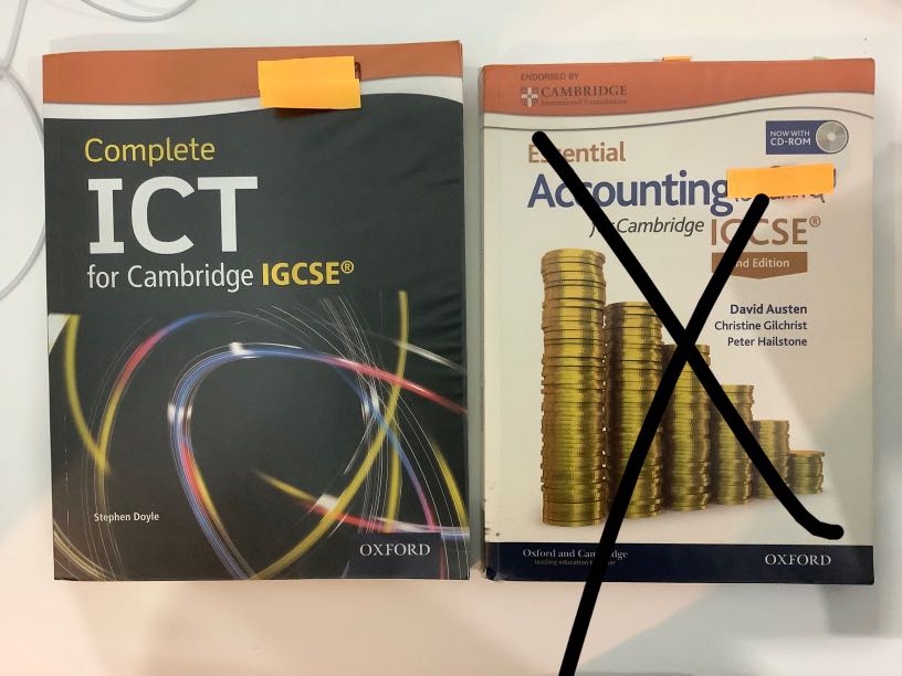 Cambridge IGCSE Accounting ICT Textbook, Hobbies & Toys, Books ...