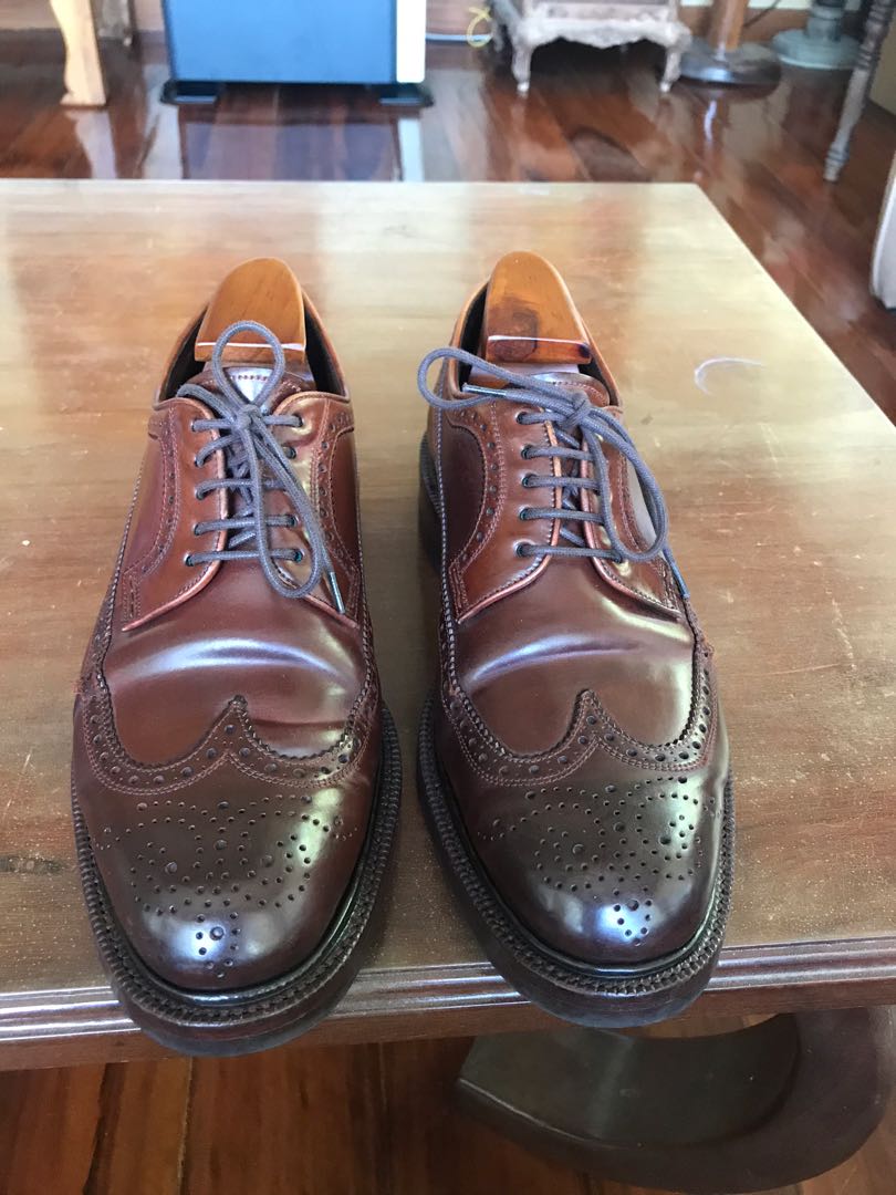 Carmina Shell Cordovan Bluchers (For Size 7-8 US), Men's Fashion ...