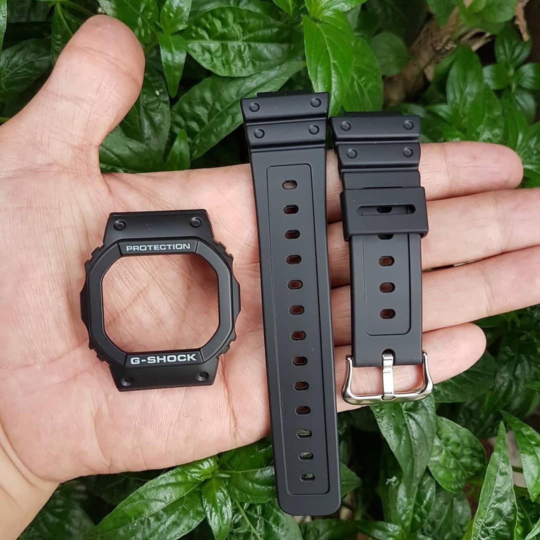 Casio G-shock gshock dw5600 mod, Fesyen Pria, Jam Tangan di Carousell