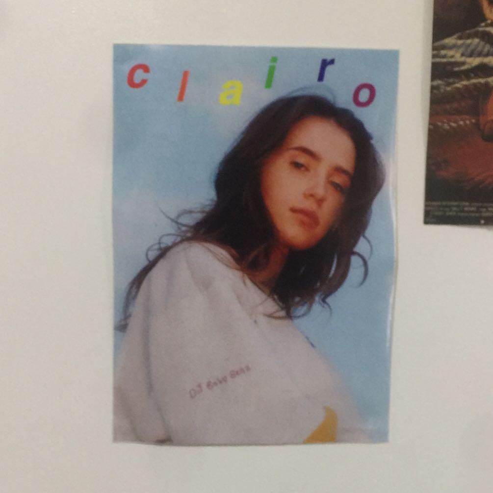 Clairo Poster, Hobbies & Toys, Music & Media, Vinyls on Carousell