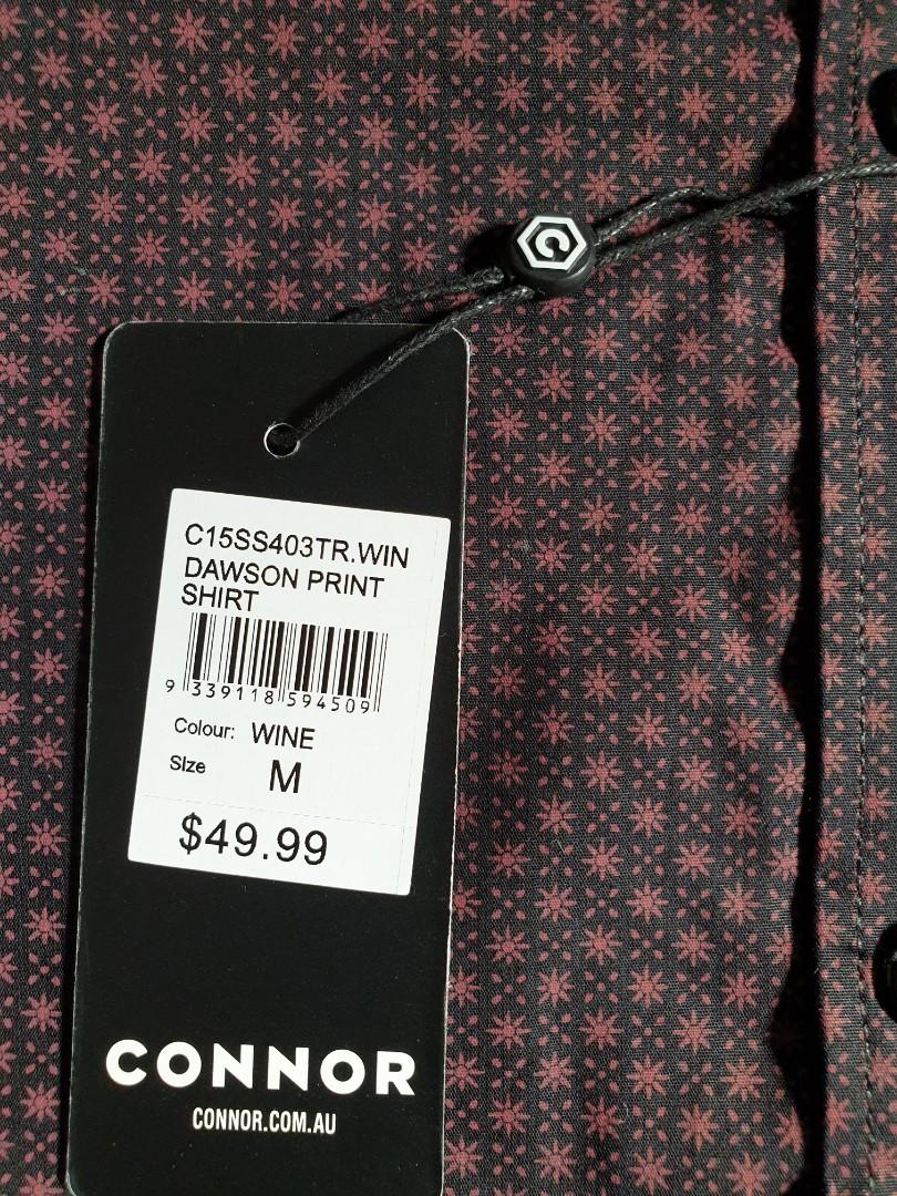 Connor Shirt, Men's Fashion, Tops & Sets, Tshirts & Polo Shirts on ...