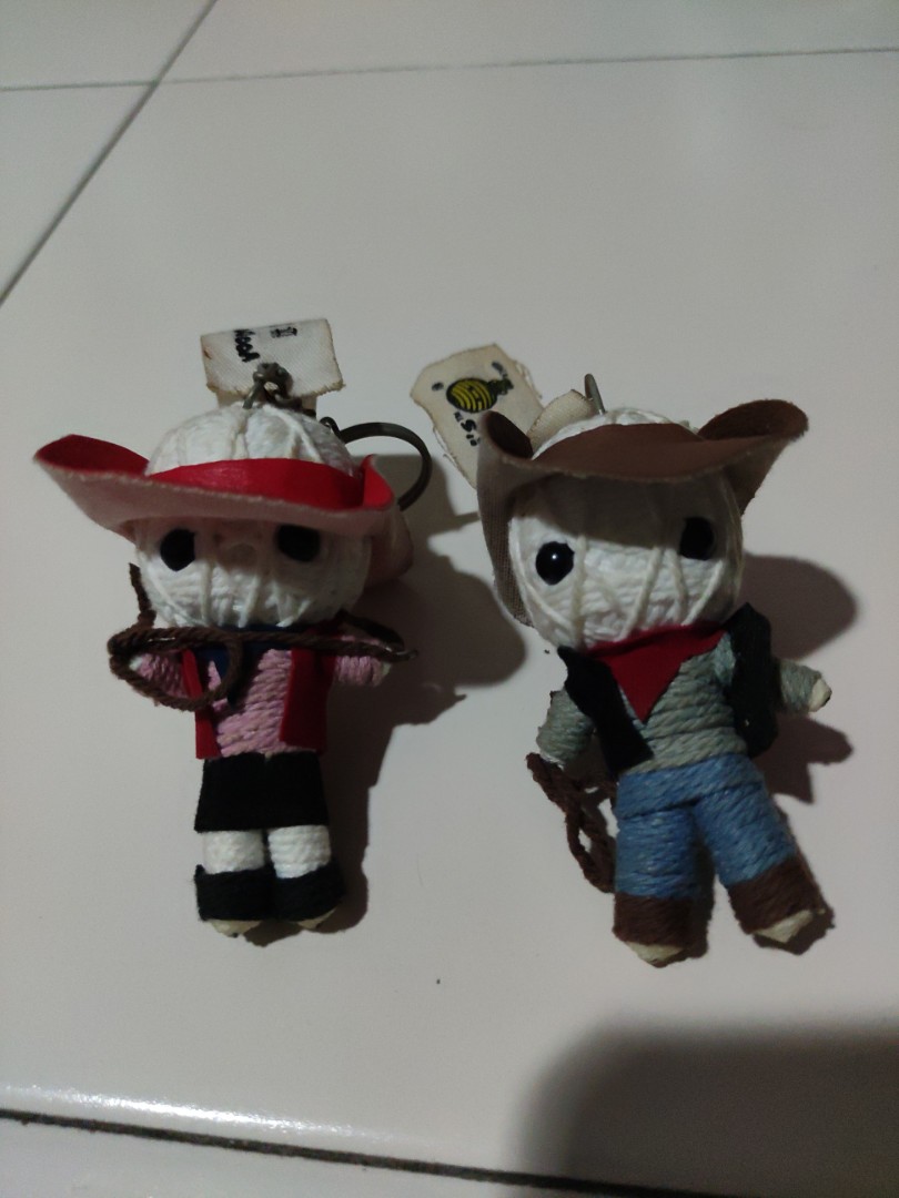 Couple mini-toons vodoo dolls, Toys & Games, Bricks & Figurines on ...