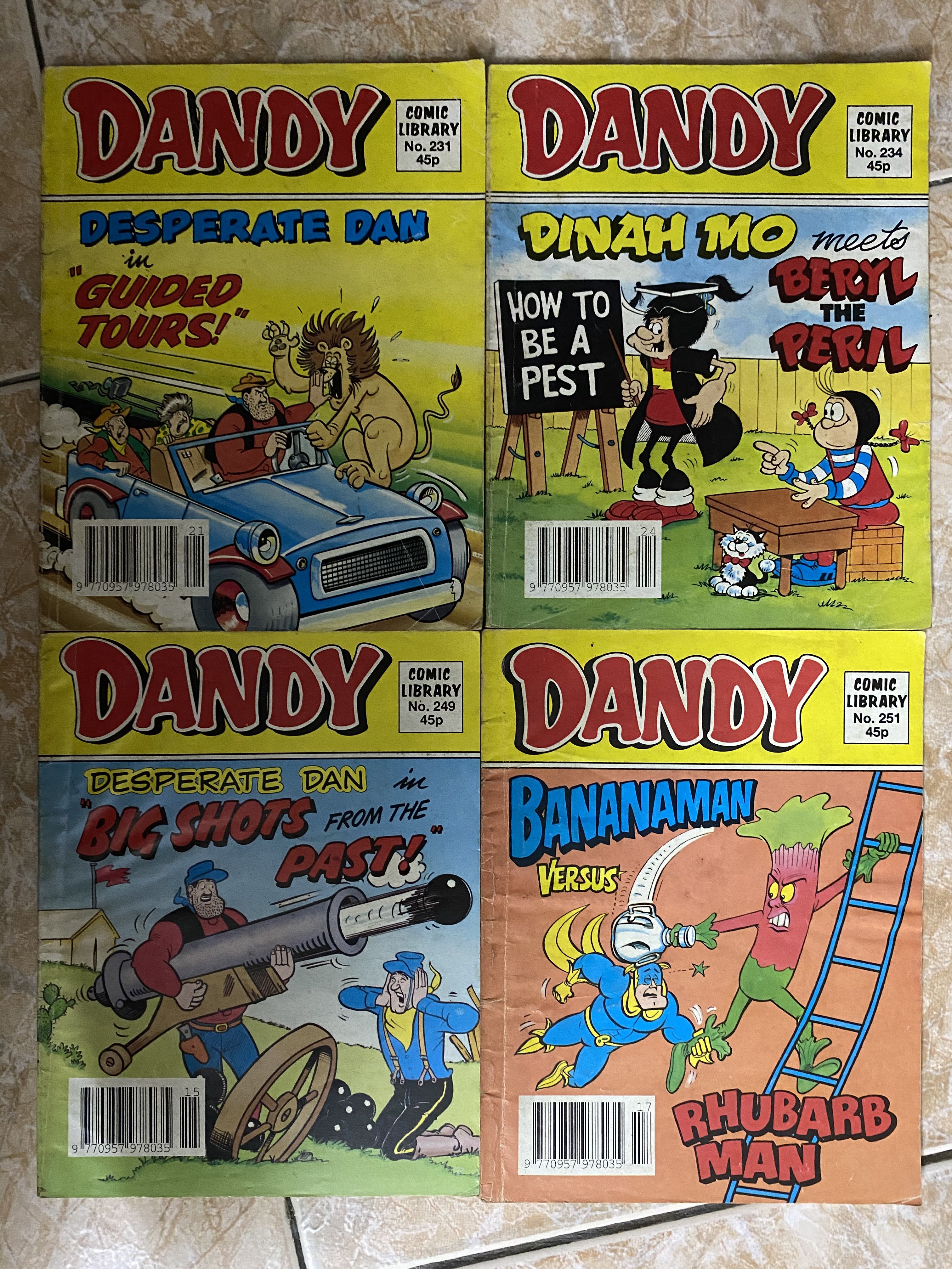 DANDY Comic, Hobbies & Toys, Books & Magazines, Comics & Manga on Carousell