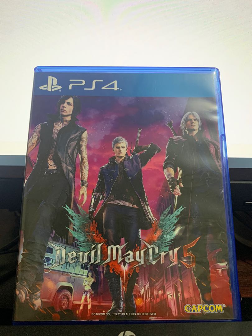 Devil May Cry 5 (DMC 5) - PS4, Video Gaming, Video Games, PlayStation ...