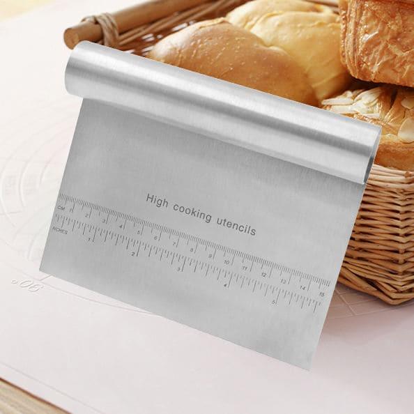 Dough Scraper DIY Baking Shaving Cutter Scale Cutters Pizza Bread ...