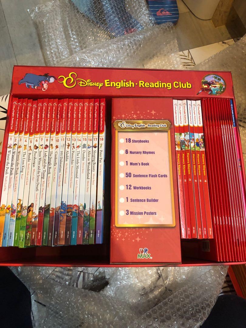 Dr Max English Disney reading club 迪士尼 配點讀筆, 興趣及遊戲, 書本 & 文具, 小朋友書 ...