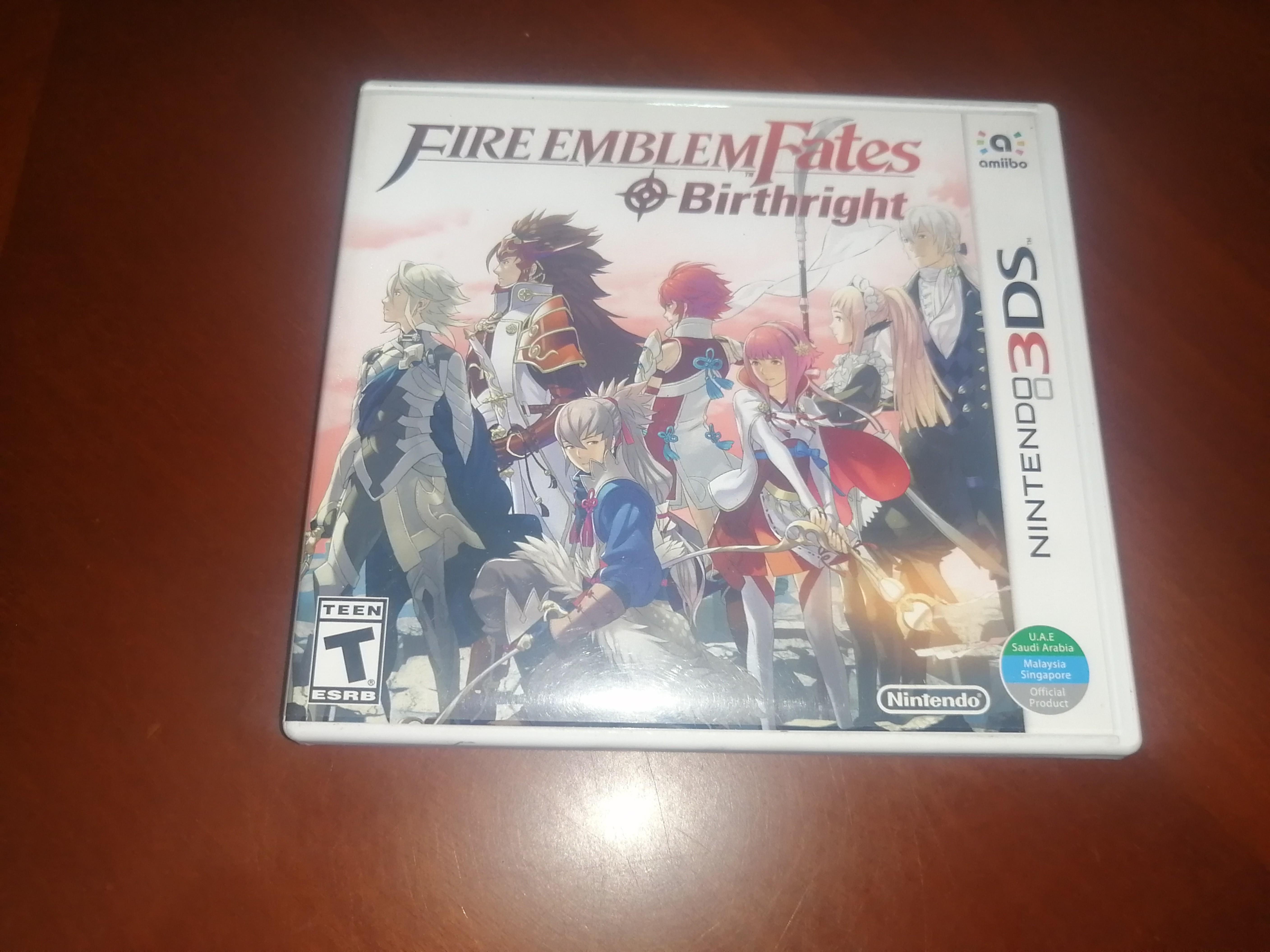 Fire Emblem Birthright 3DS USA (FE B), Video Gaming, Video Games ...