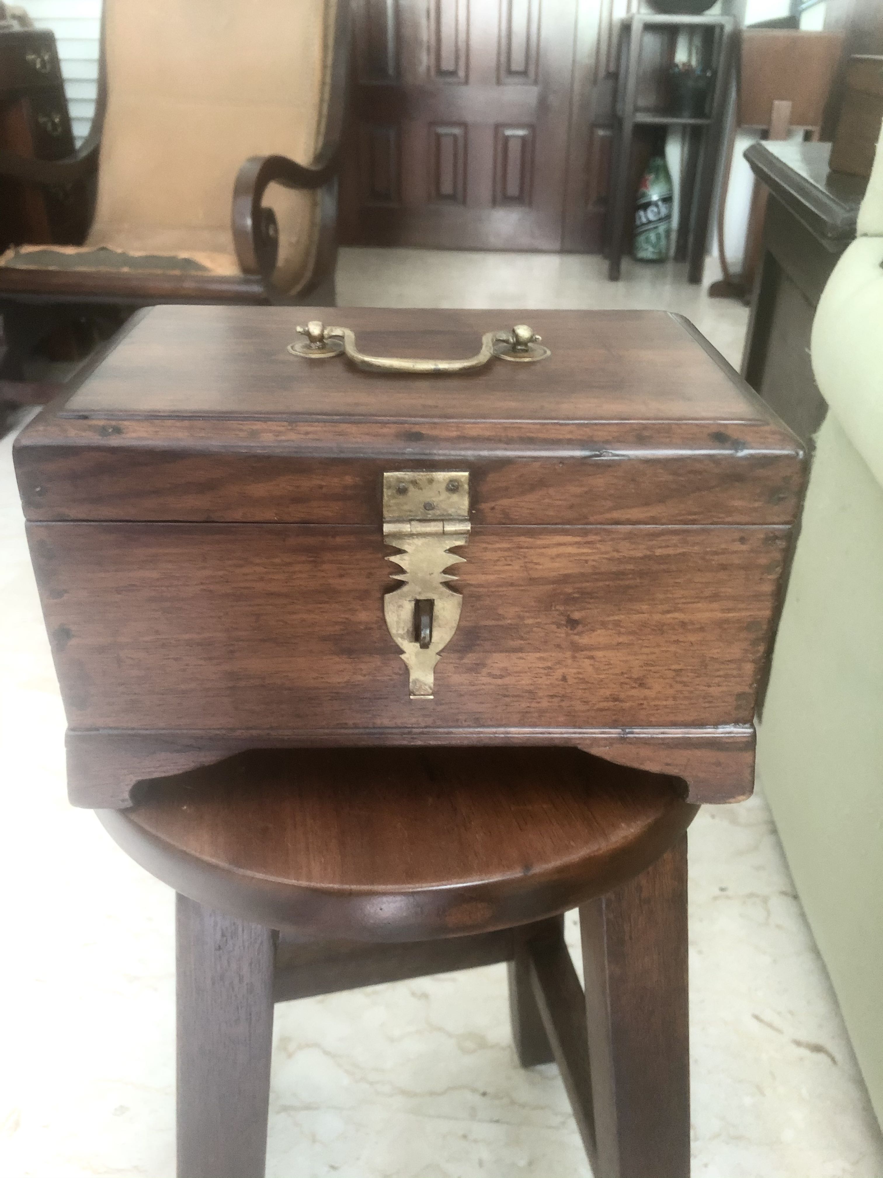 Gorgeous Antique and Original Indian Spices Box Circa 1880, Vintage ...