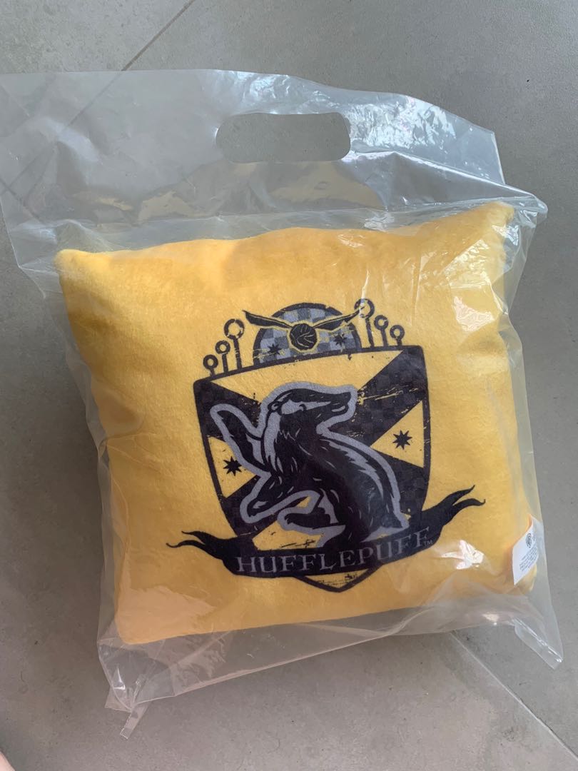 Harry Potter hufflepuff cushion, Furniture, Home Decor, Cushions ...