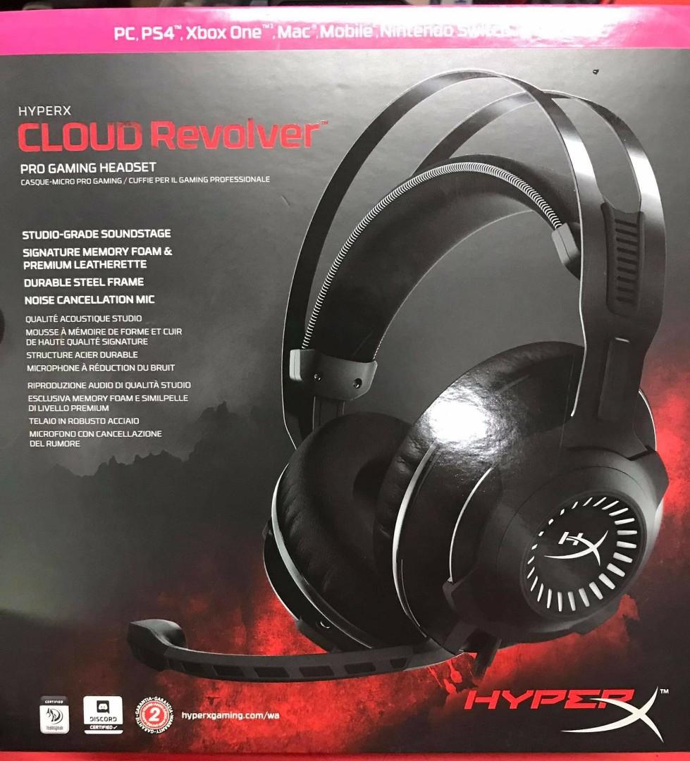 HYPERX CLOUD REVOLVER PRO 7.1 GAMING HEADSET, Audio, Headphones ...