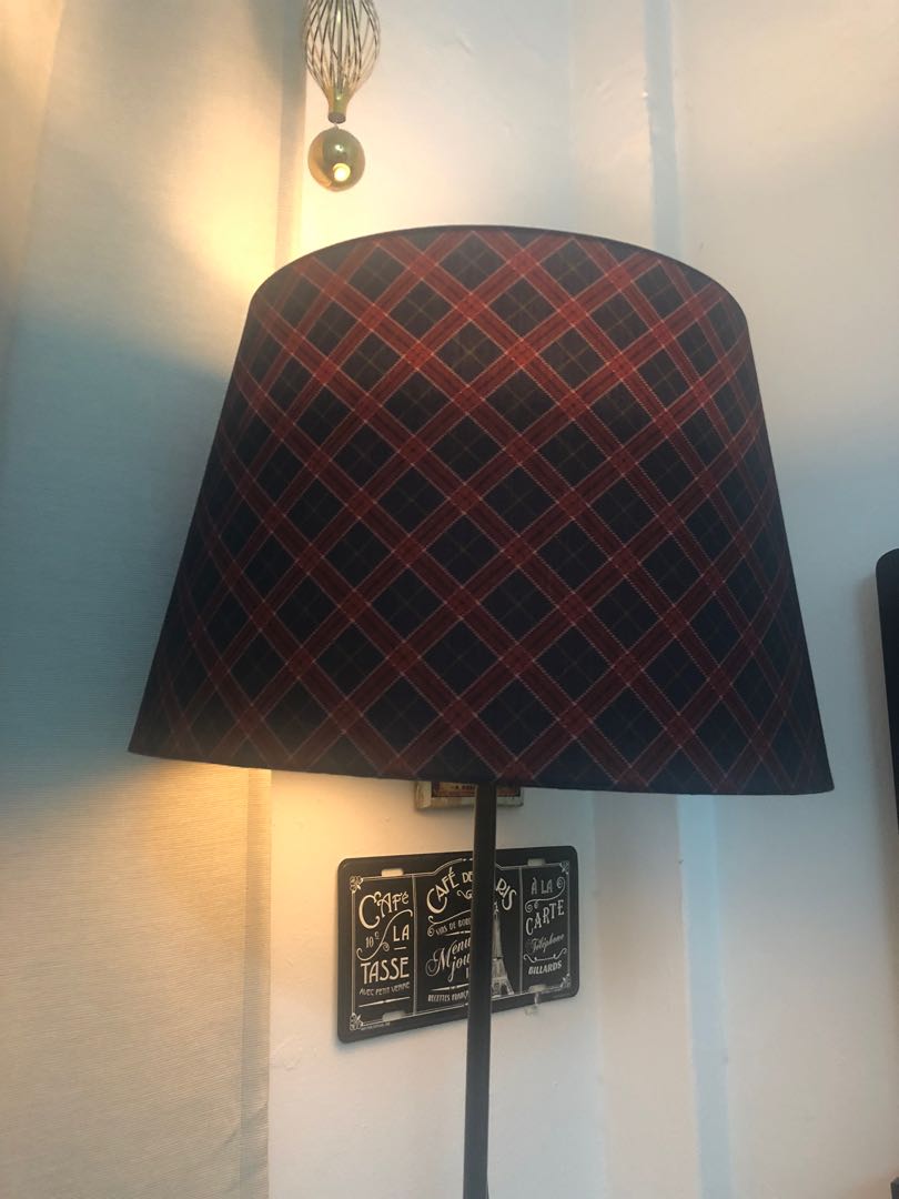 Ikea Checkered Lamp Shade, Babies & Kids, Baby Nursery & Kids Furniture ...