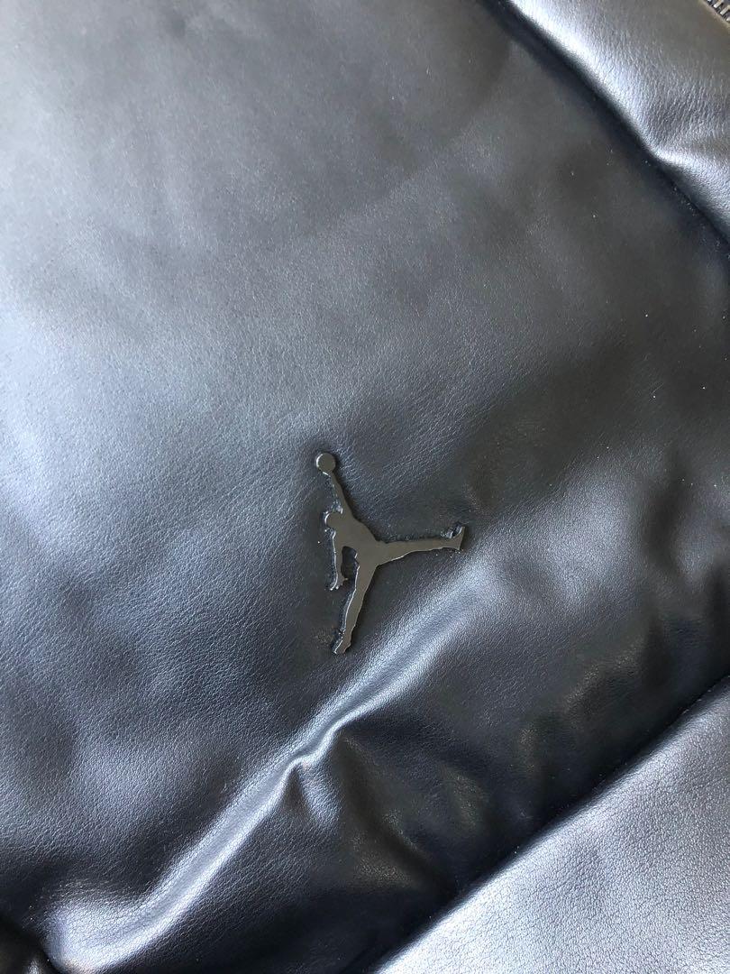 Jordan backpack - black leather, Men's Fashion, Bags, Backpacks on ...