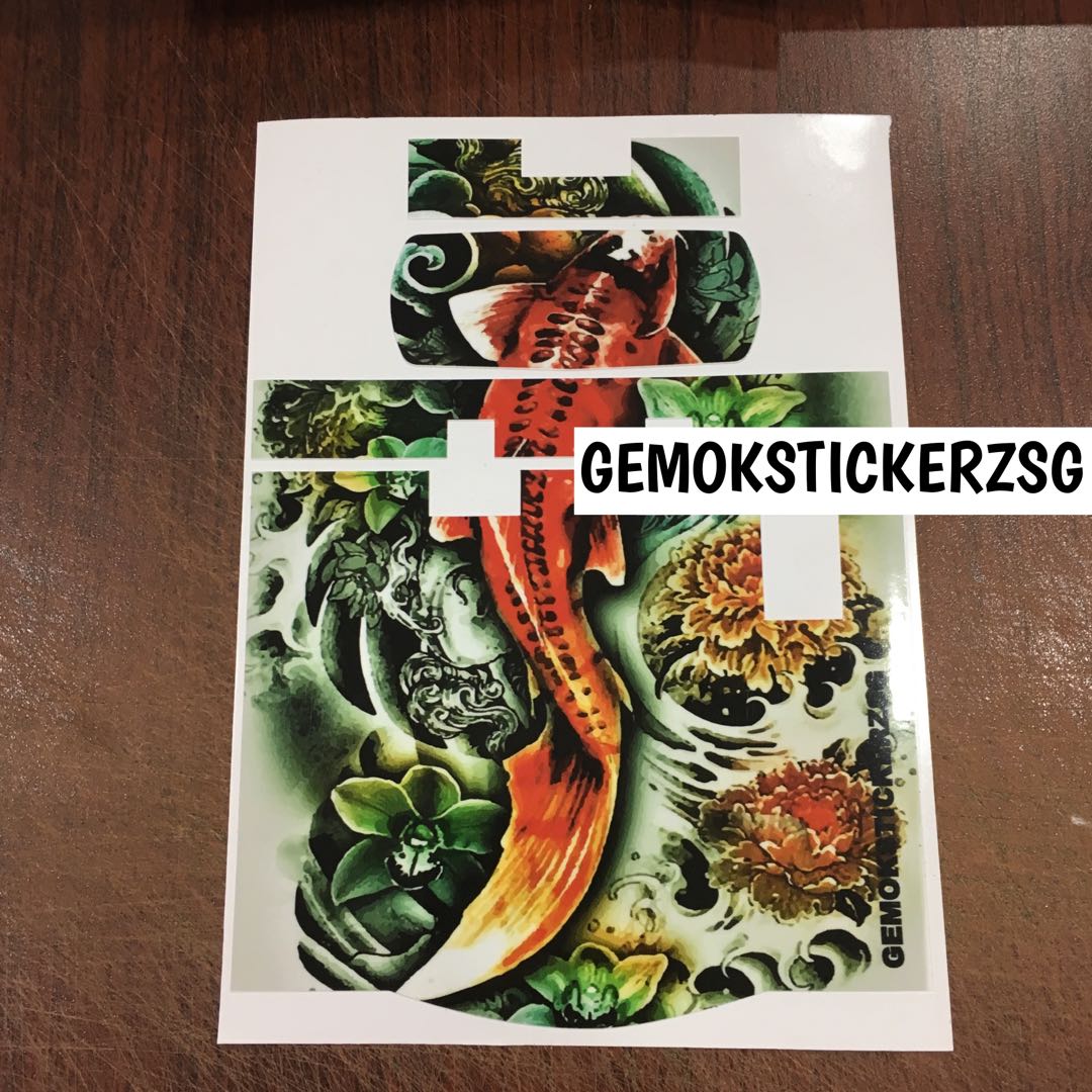 KOI IU UNIT DECAL, Motorcycles, Motorcycle Accessories on Carousell