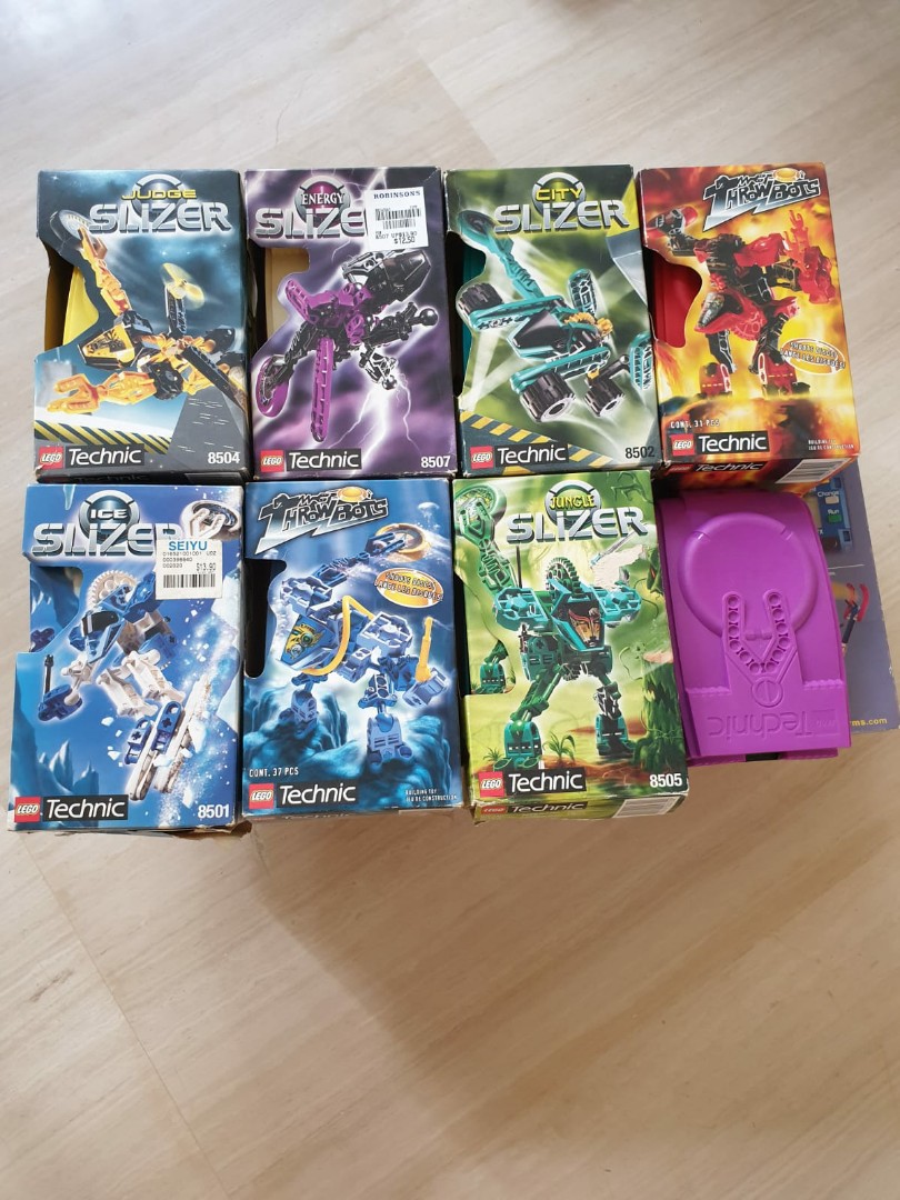 Lego Slizer / Throwbots full series, Toys & Games, Bricks & Figurines ...
