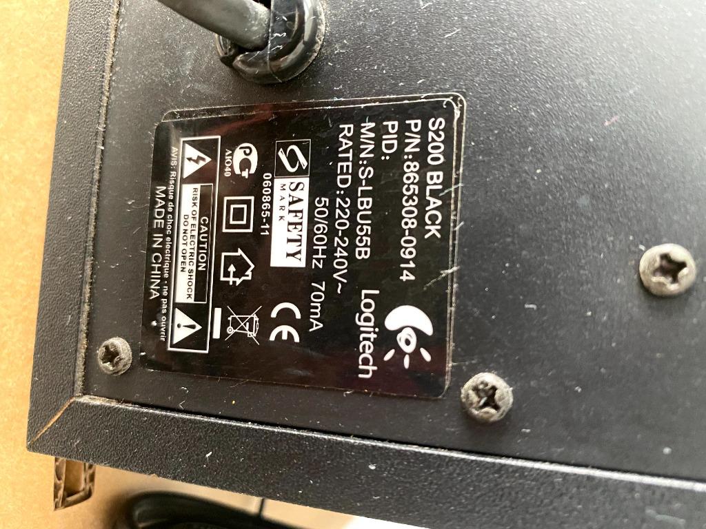 Logitech S200 PC Speakers (2.1) - Great Condition, Audio, Other Audio ...