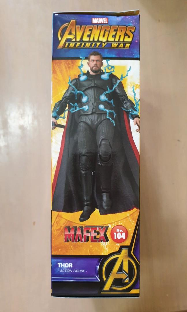 Mafex Thor Marvel Infinity War Avengers 104, Hobbies & Toys, Toys ...