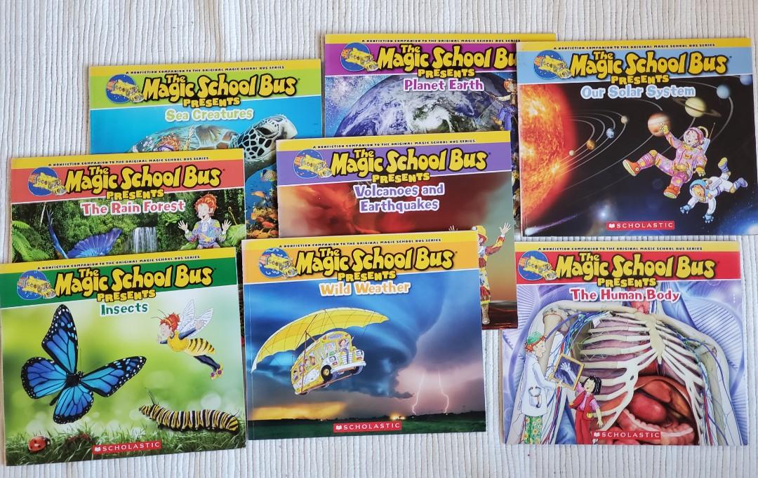 Magic School Bus Set 1, 興趣及遊戲, 書本 & 文具, 小朋友書 - Carousell