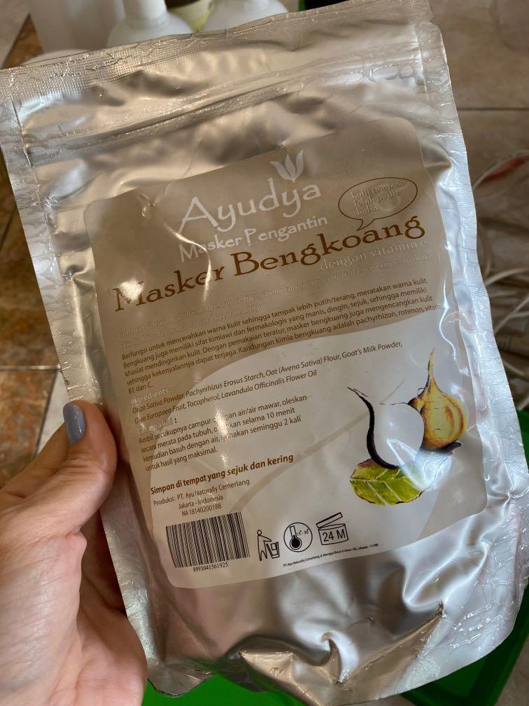 Masker Badan ayudya 500gr, Kesehatan & Kecantikan, Kulit, Sabun & Tubuh ...