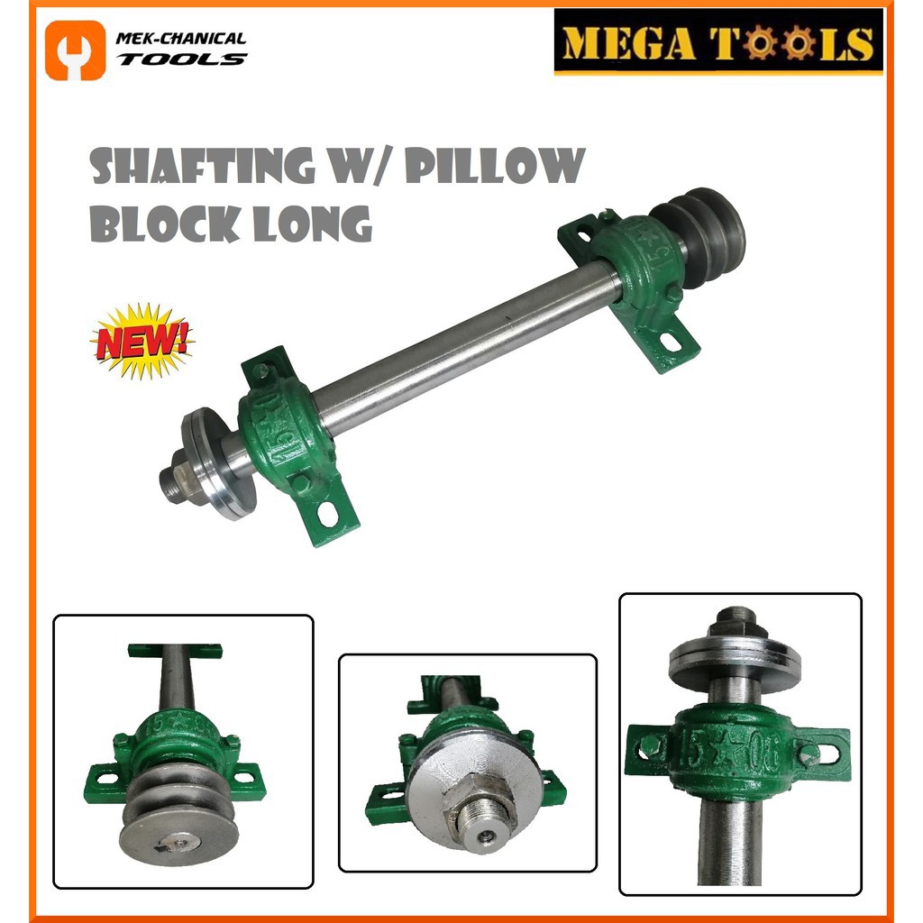 Mega Shafting with Pillow Block Long, Commercial & Industrial ...