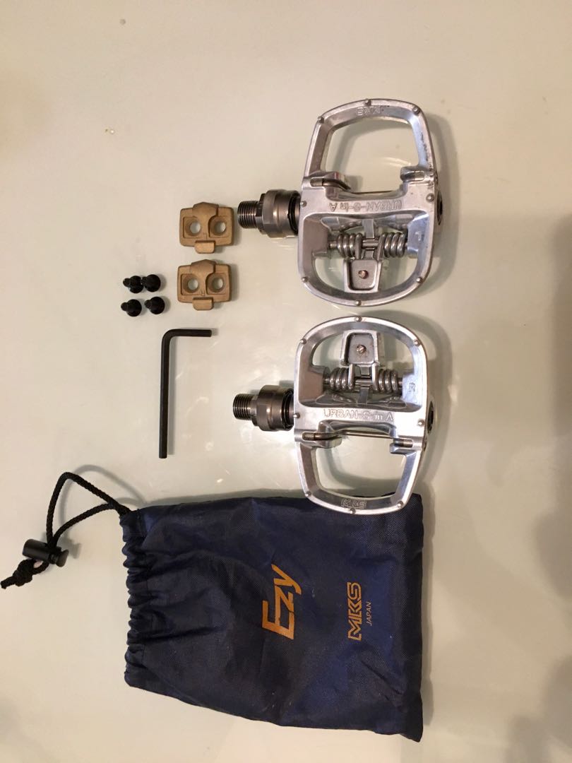 MKS Ezy pedal (Urban Step-In A), Sports Equipment, Bicycles & Parts ...