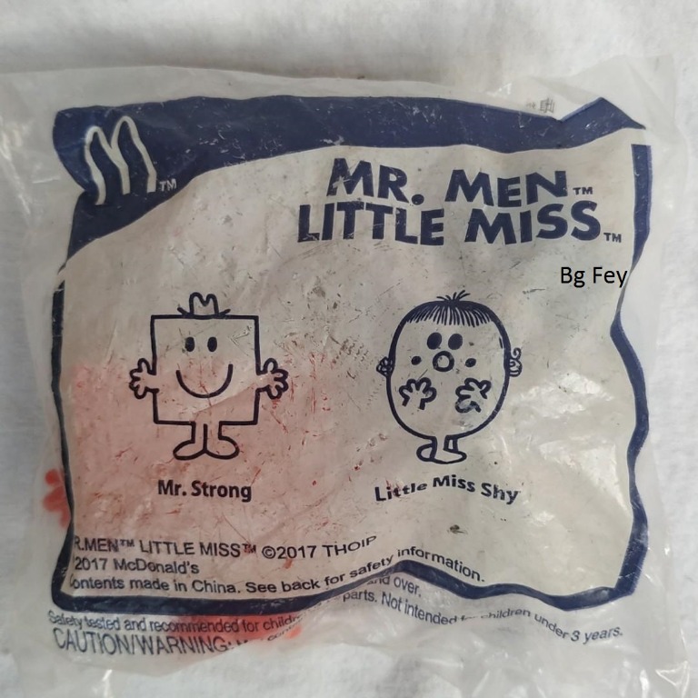 Mr. Strong Little Miss Shy - Mr Men Little Miss Mc Donald 2017, Toys ...
