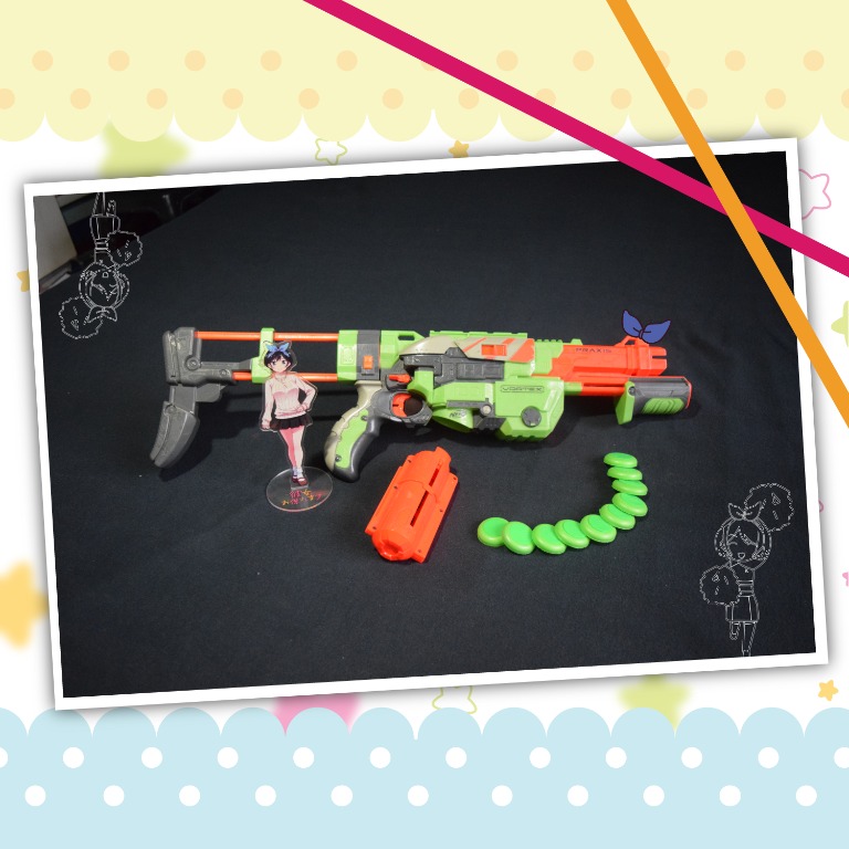 Nerf Vortex Praxis Blaster Toy Gun (OT) [VTX03-20210224], Hobbies & Toys, Toys & Games on Carousell