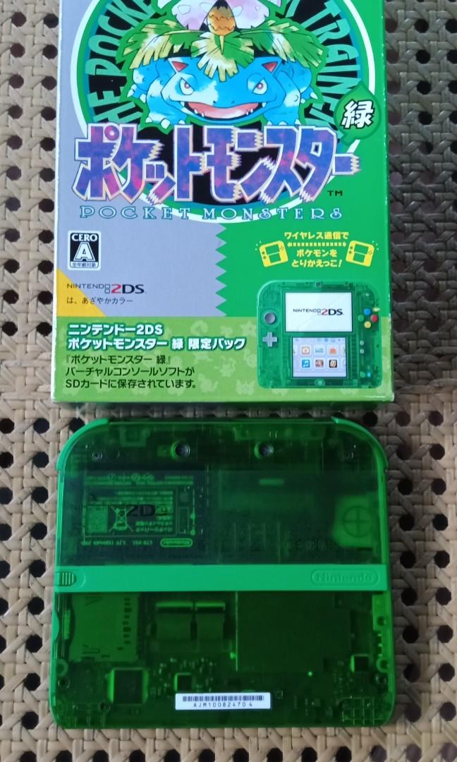 Nintendo 2ds Pokemon leaf green edition ( Japan Region ), Video Gaming ...
