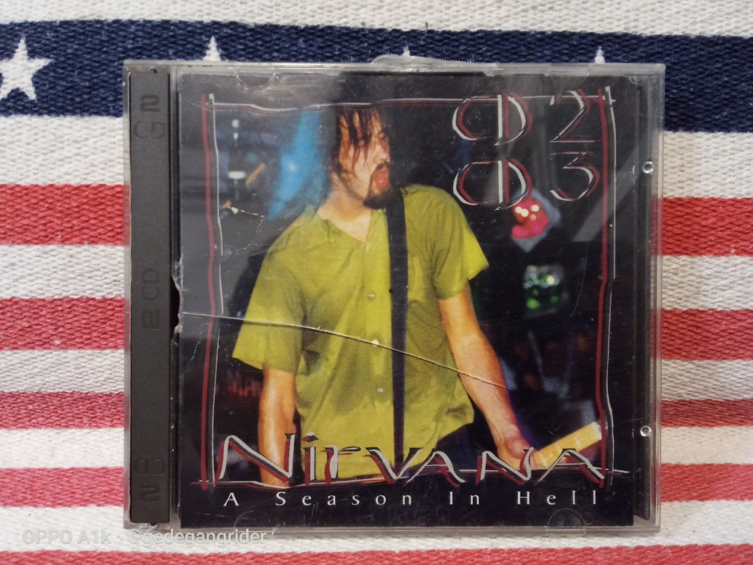 NIRVANA "A SEASON IN HELL" DISK 2, Hobbies & Toys, Music & Media, CDs & DVDs on Carousell