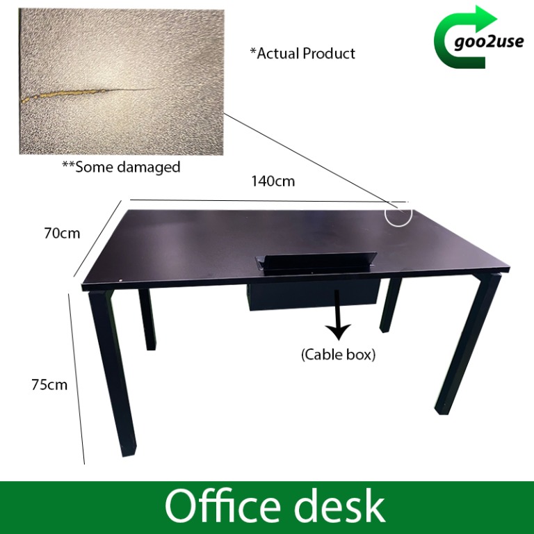 Office desk /Heavy duty office desk/Office table, Furniture & Home ...