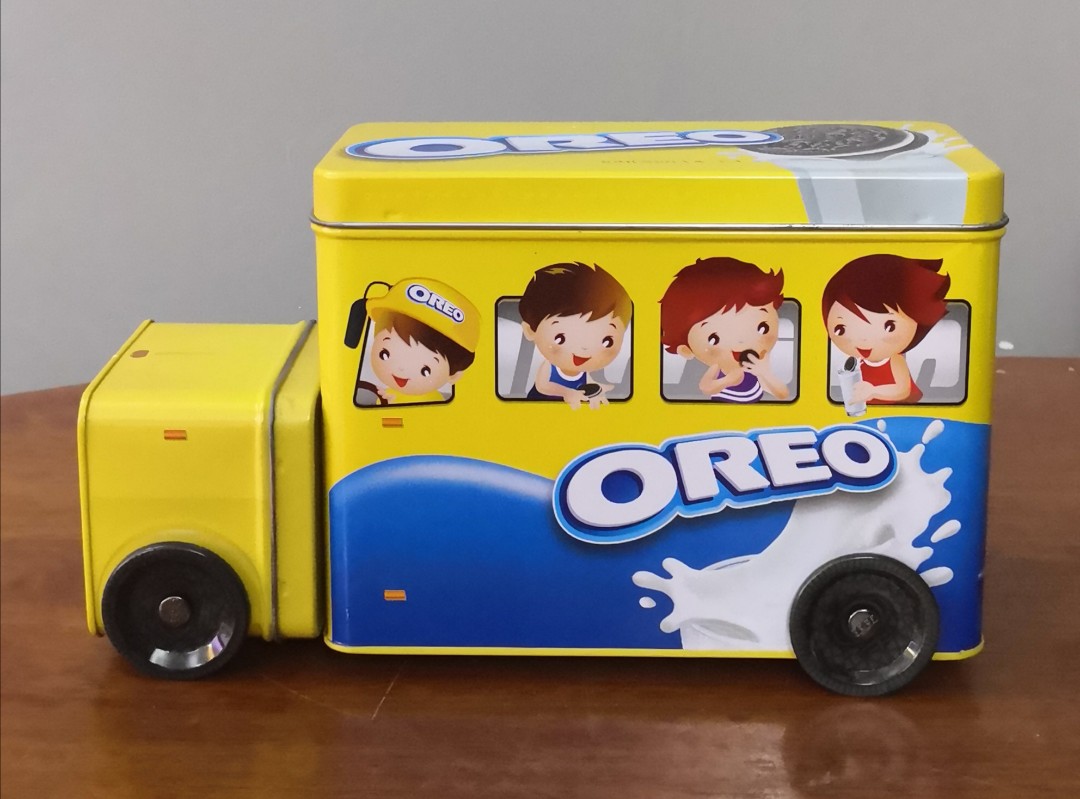 Oreo tin bus, Hobbies & Toys, Collectibles & Memorabilia, Vintage ...