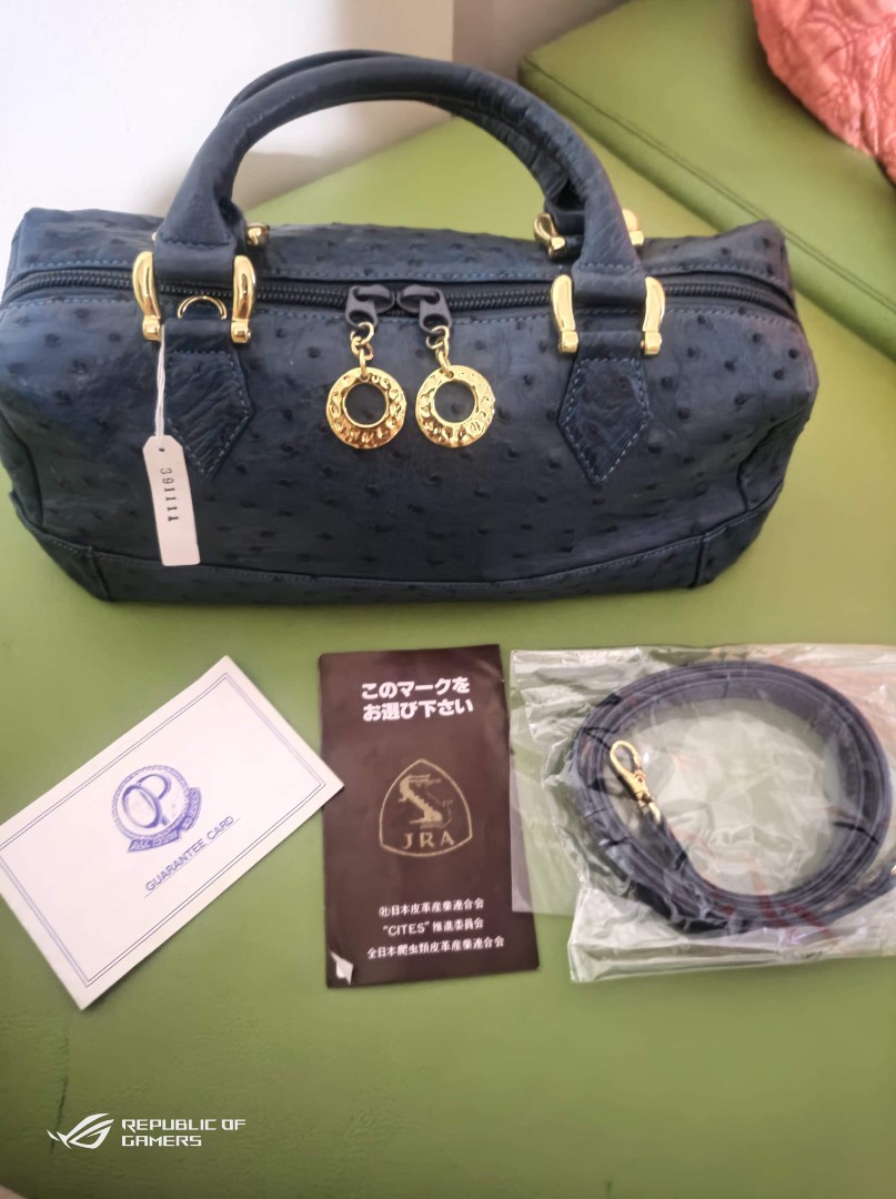 Ostrich JRA Bag, Luxury, Bags & Wallets on Carousell