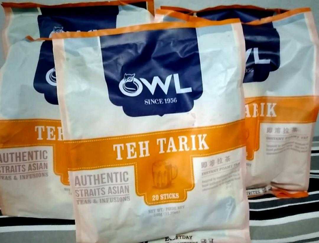 OWL TEH TARIK 3 in 1, Food & Drinks, Packaged & Instant Food on Carousell