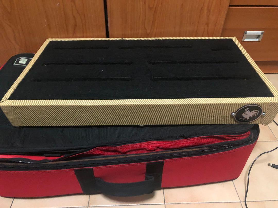 Pedal Board with casing, Music & Media, Music Accessories on Carousell