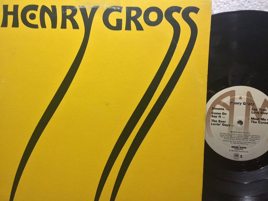LP Henry Gross VINYL RECORD Anubis Piring Hitam Pop, Hobbies & Toys ...